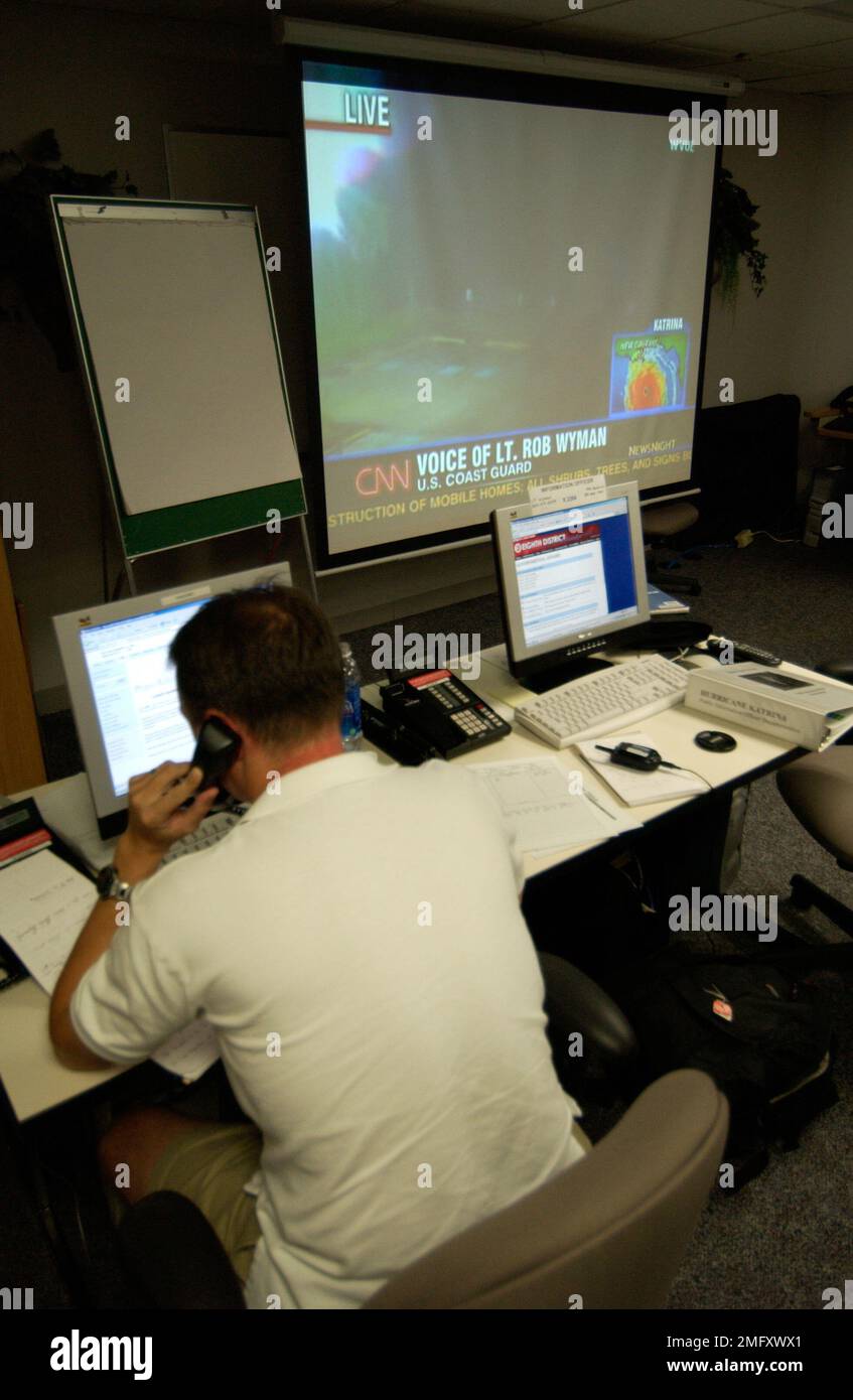 Incident Management Team - 26-HK-157-91. Hurricane Katrina Stock Photo ...