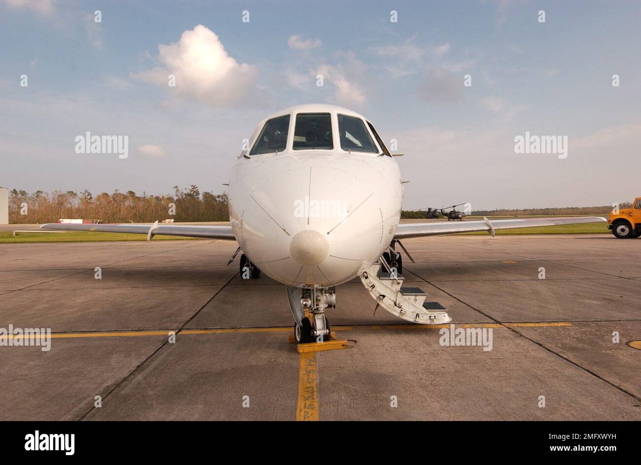 Aircrafts - HU-25 Guardian - 26-HK-55-39. Nose of HU-25 on ramp ...