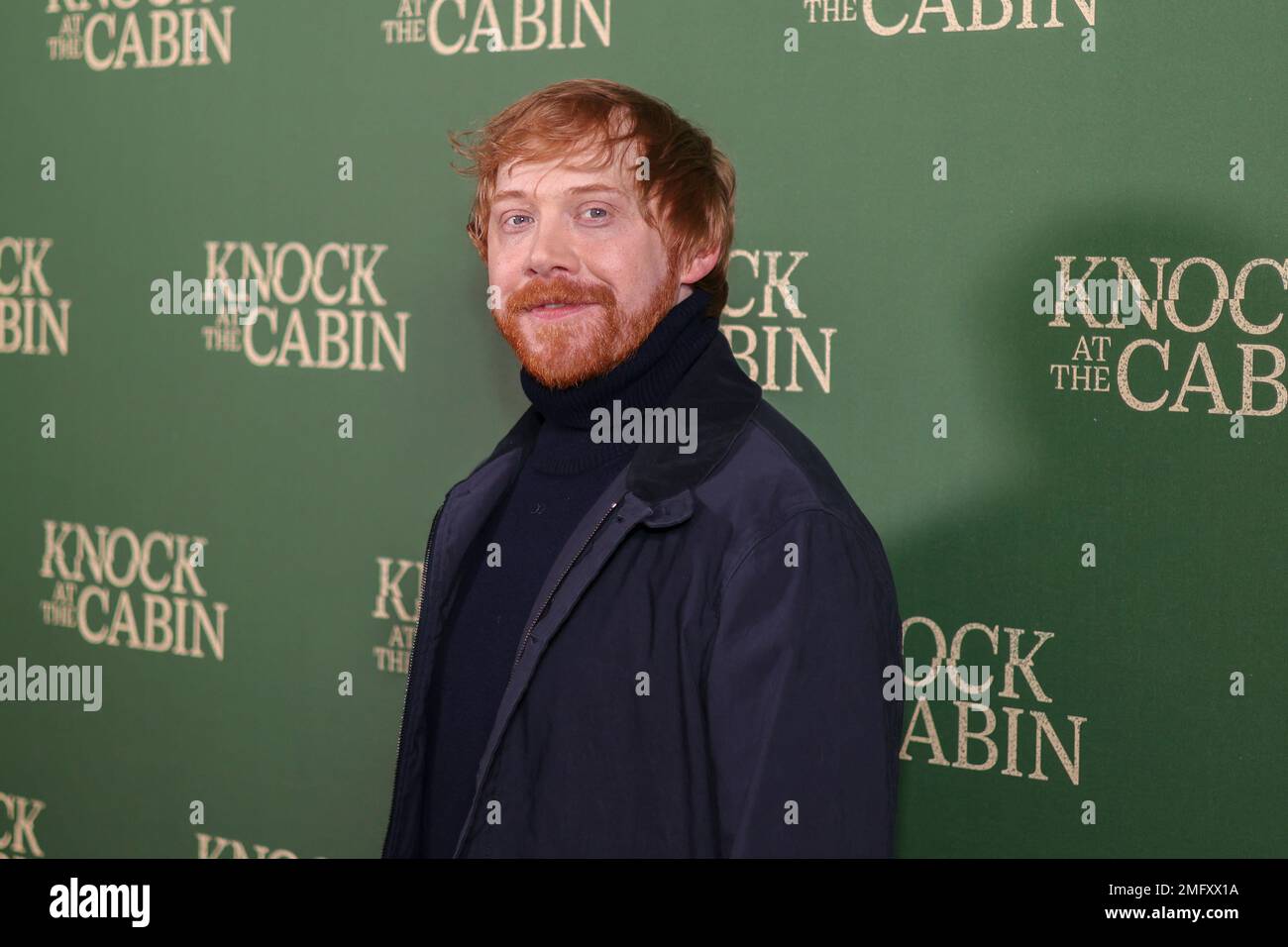 Rupert Grint poses for photographers upon arrival at the special ...