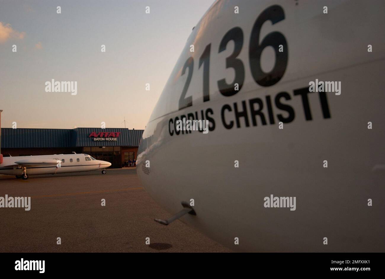 Aircrafts - HU-25 Guardian - 26-HK-55-8. Close-up of nose of HU-25 No ...