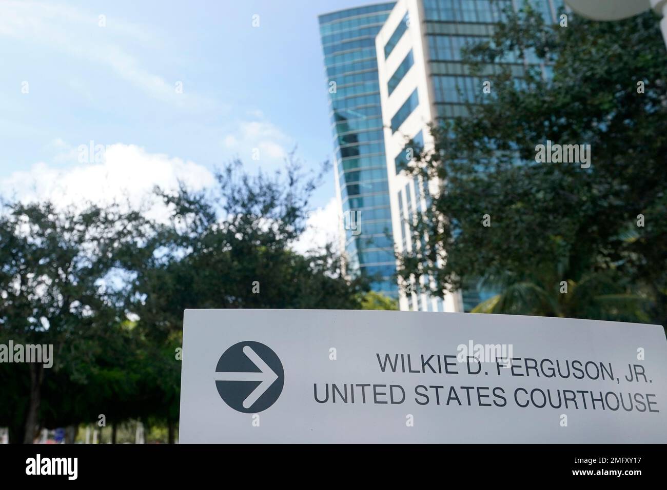 The Wilkie D. Ferguson Jr. United States Courthouse is shown, Thursday ...