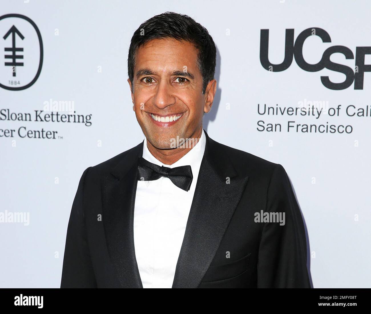 FILE - Sanjay Gupta arrives at Sean Parker and the Parker Foundation's ...