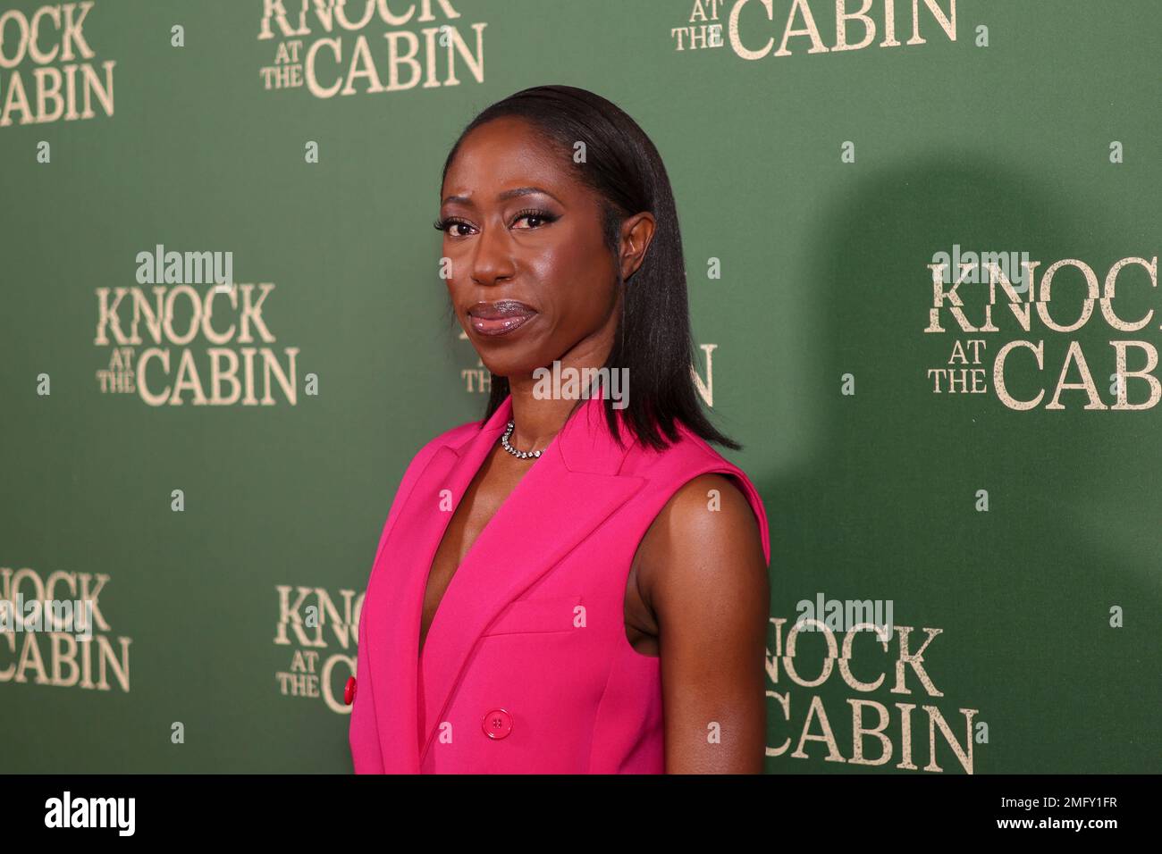 Nikki Amuka-Bird poses for photographers upon arrival at the special ...