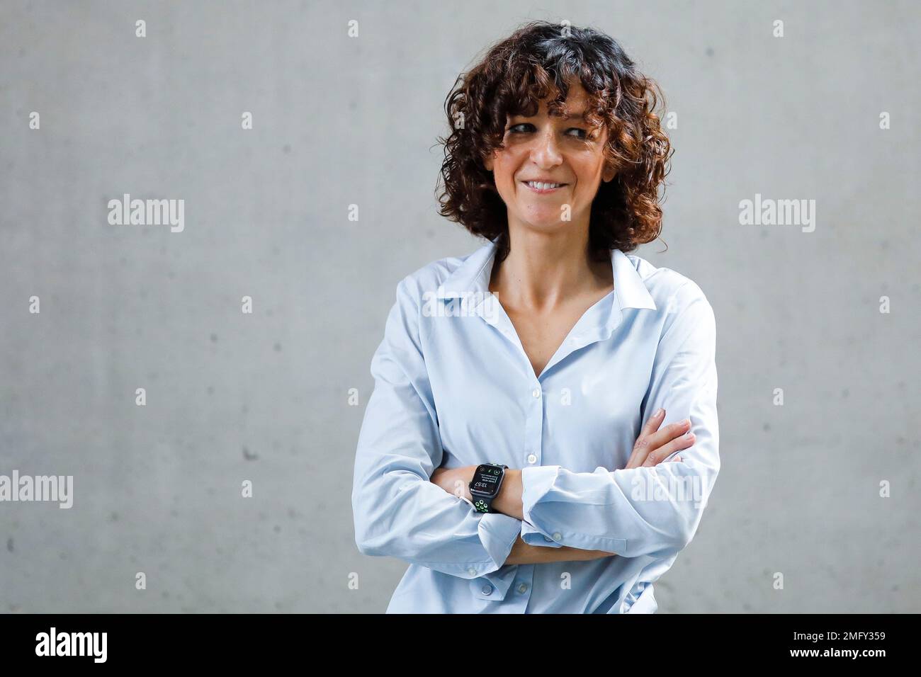 French microbiologist Emmanuelle Charpentier poses for a photo in the ...