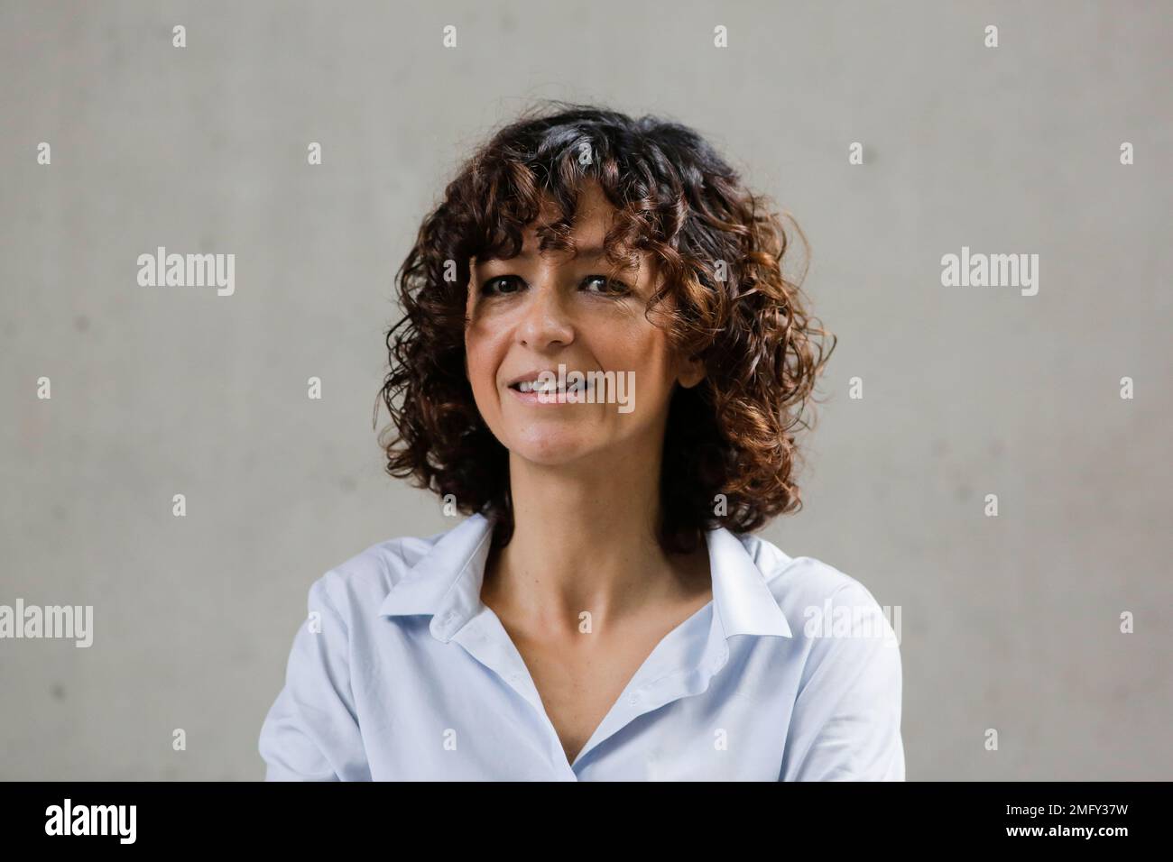 French microbiologist Emmanuelle Charpentier poses for a photo in the ...