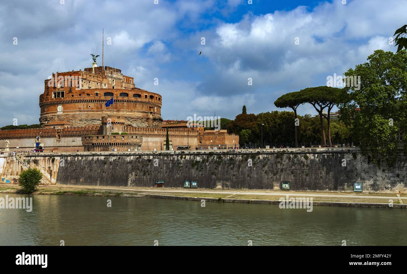 Castel Sant'Angelo in Rome Stock Photo - Alamy