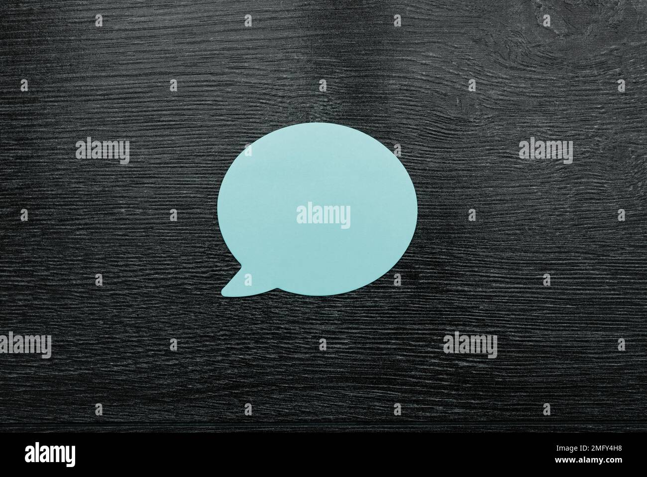 Color paper with important message. Infromation written on sticker ...