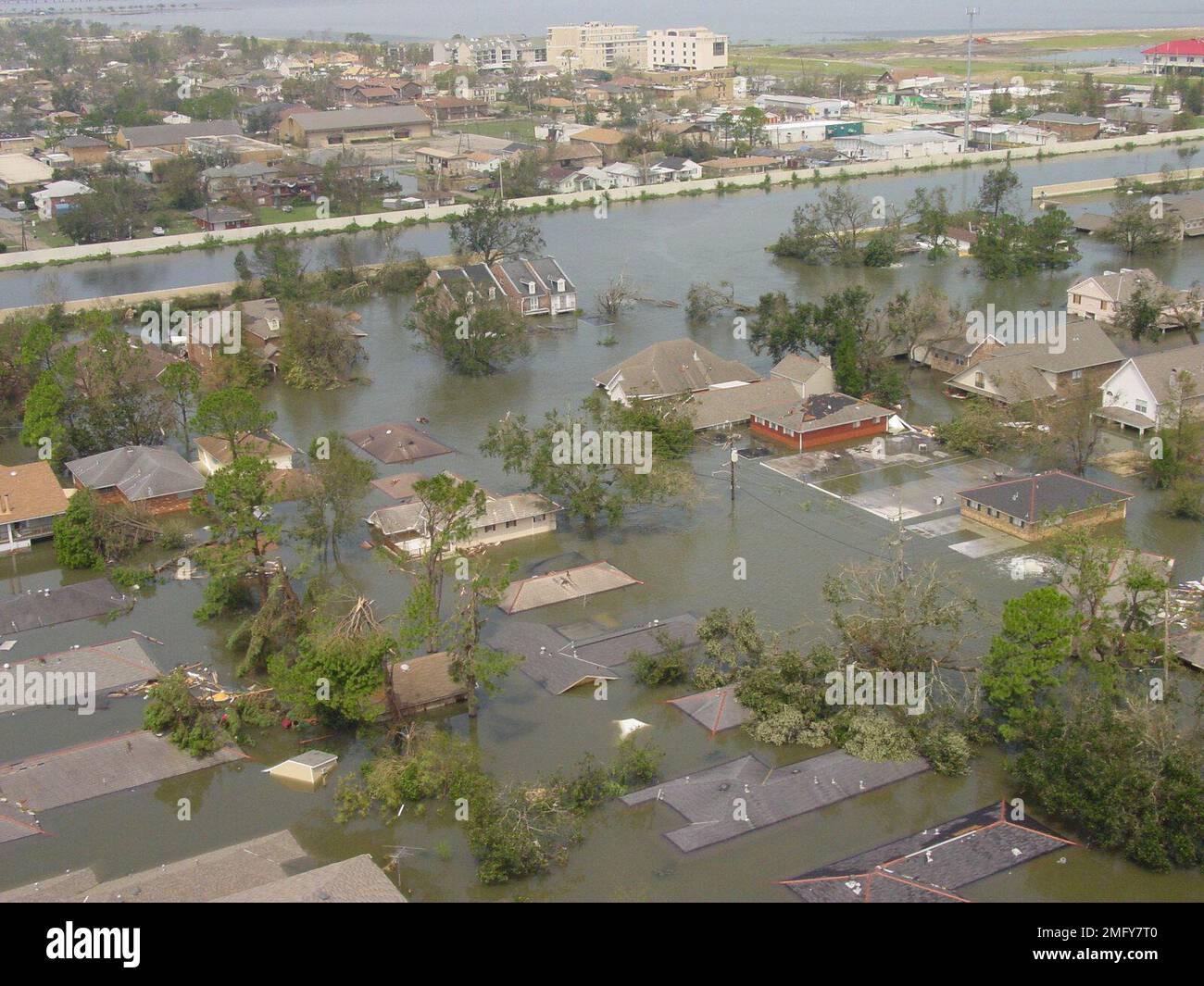 Hurricane katrina aftermath aerial hi-res stock photography and images ...