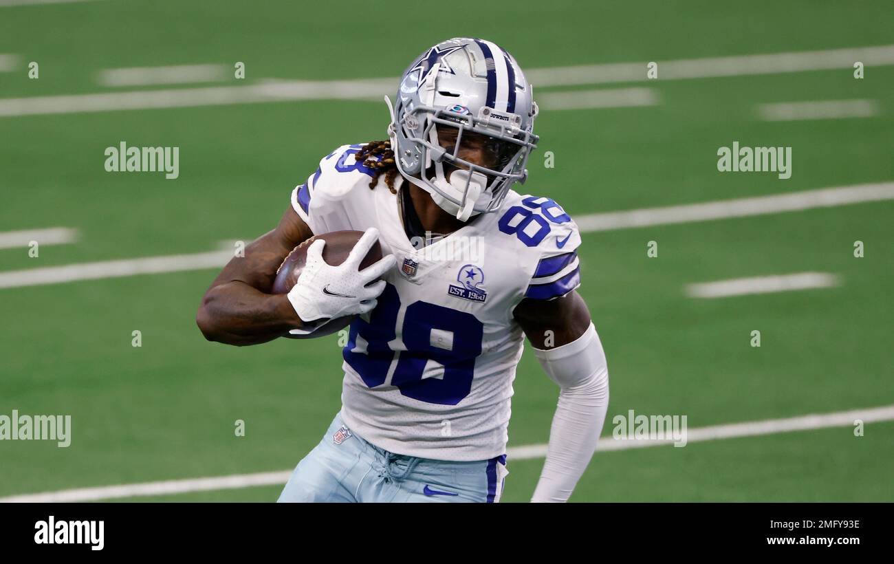Dallas Cowboys wide receiver CeeDee Lamb (88) finds running room ...