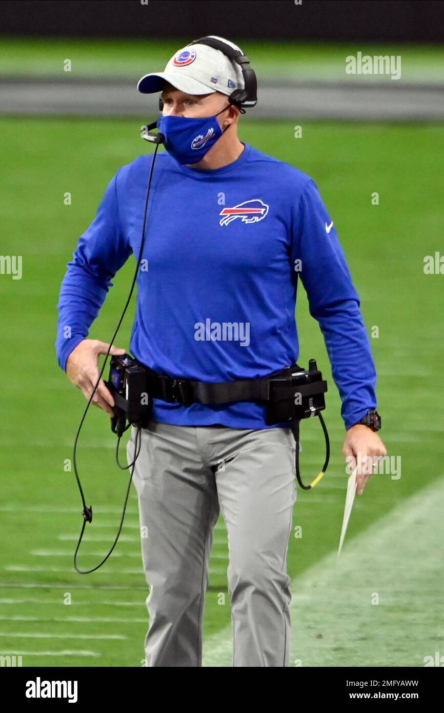 Buffalo Bills coach Sean McDermott looks on from the sideline during ...