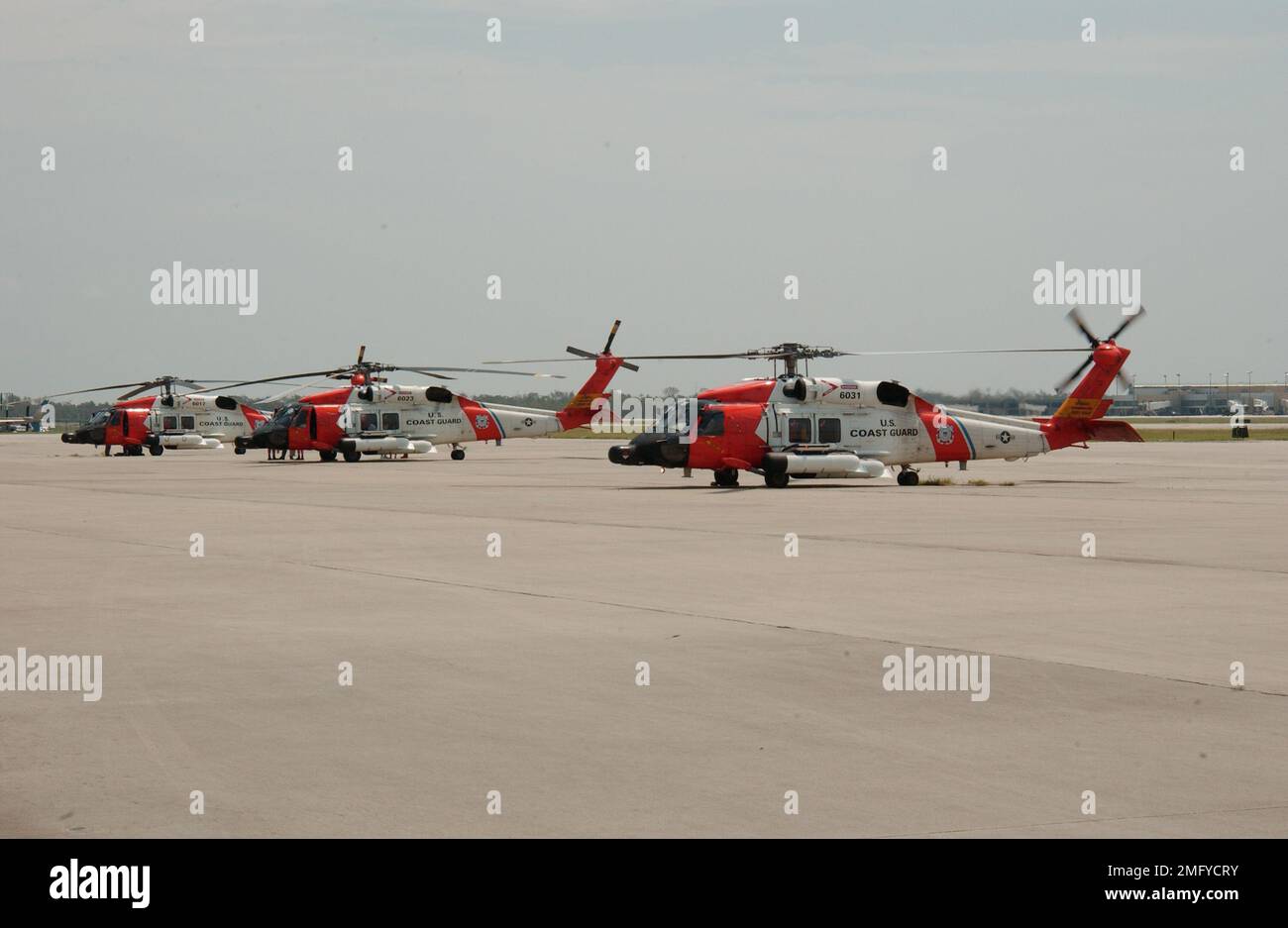 Aircrafts - HH-60 Jayhawk - 26-HK-53-56. HH-60s on ramp ---050830 ...