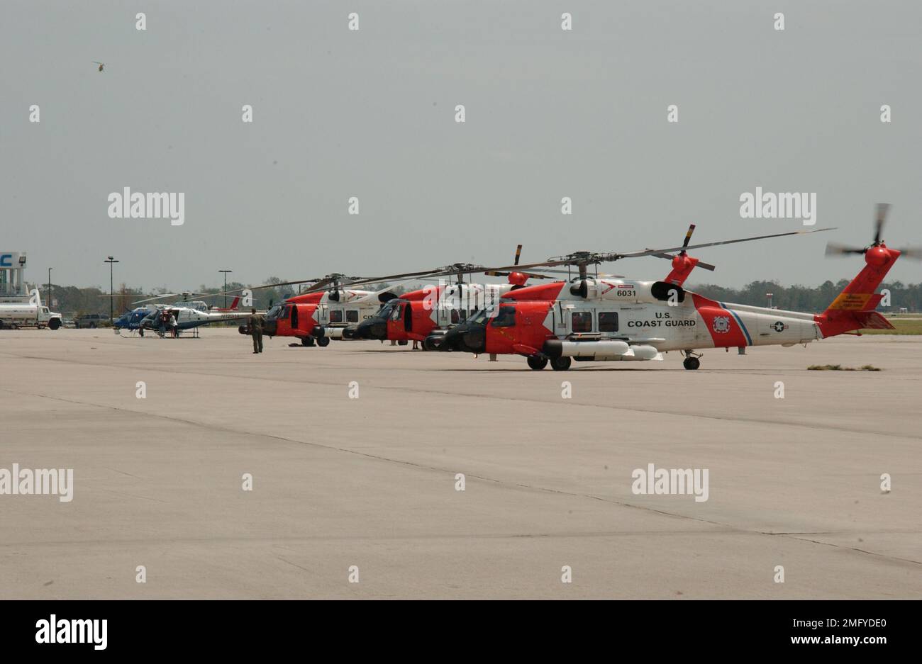 Aircrafts - HH-60 Jayhawk - 26-HK-53-61. HH-60s on ramp with personnel ...