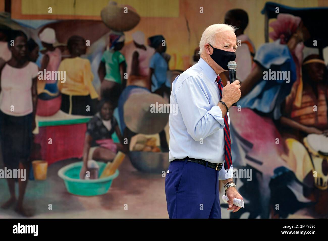 Democratic presidential candidate former Vice President Joe Biden ...