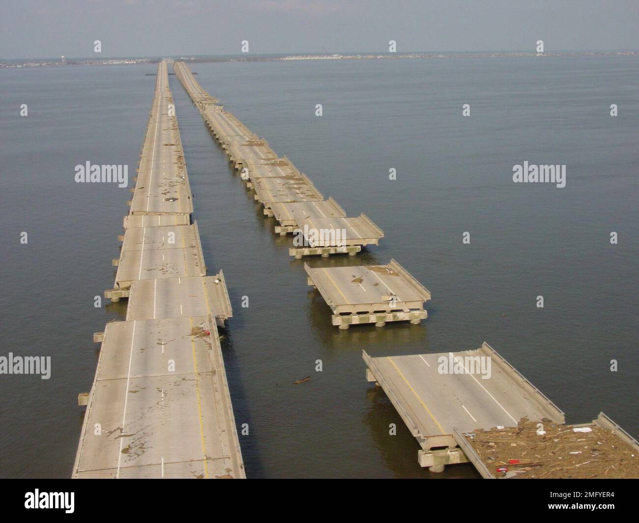 Hurricane katrina damage aerial hi-res stock photography and images - Alamy
