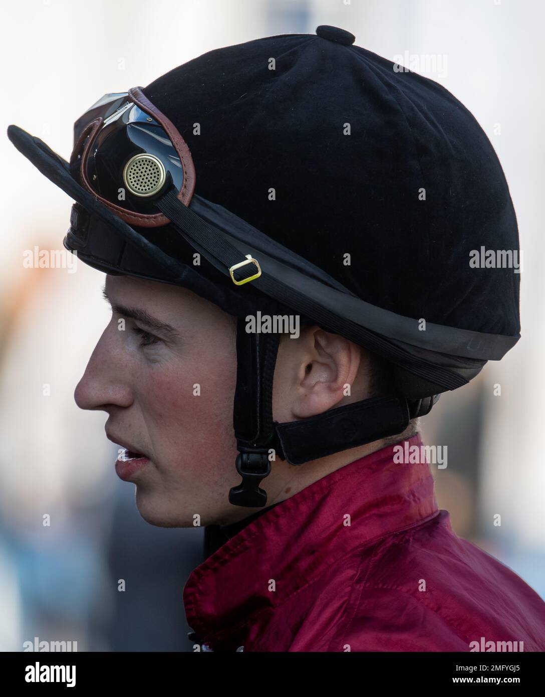 Windsor, Berkshire, UK. 10th October, 2022. Jockey Ross Coakley winner ...