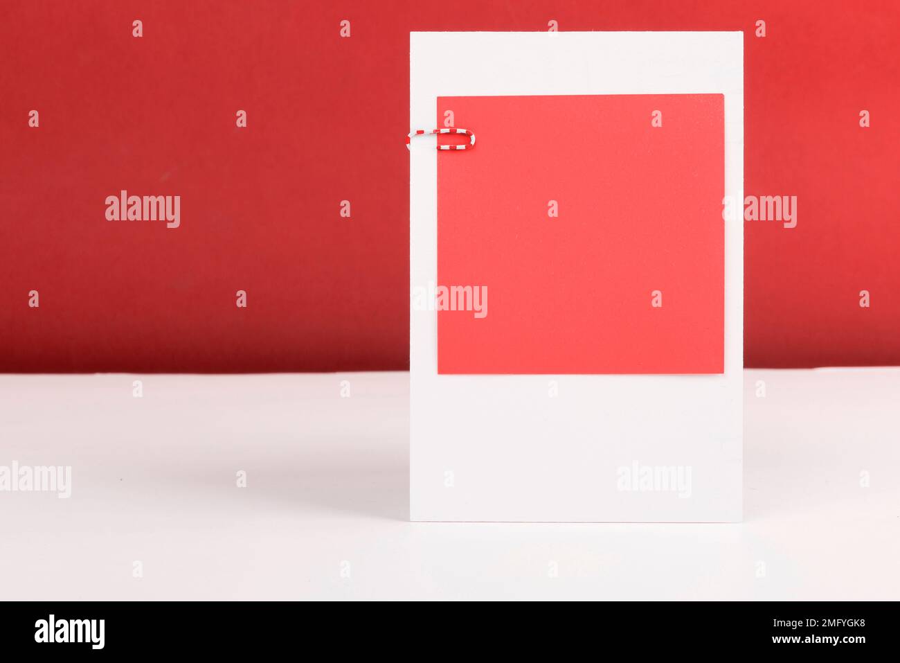 Notebook and Colored Papers Stickers Lying On White Desk. Multiple ...