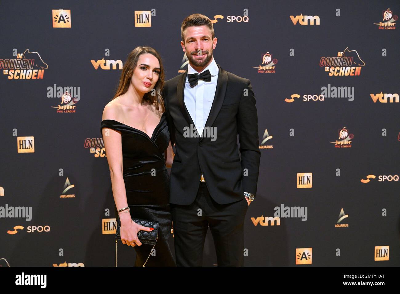 Brandon Mechele and Caroline Goorden pictured during the 69 th men ...