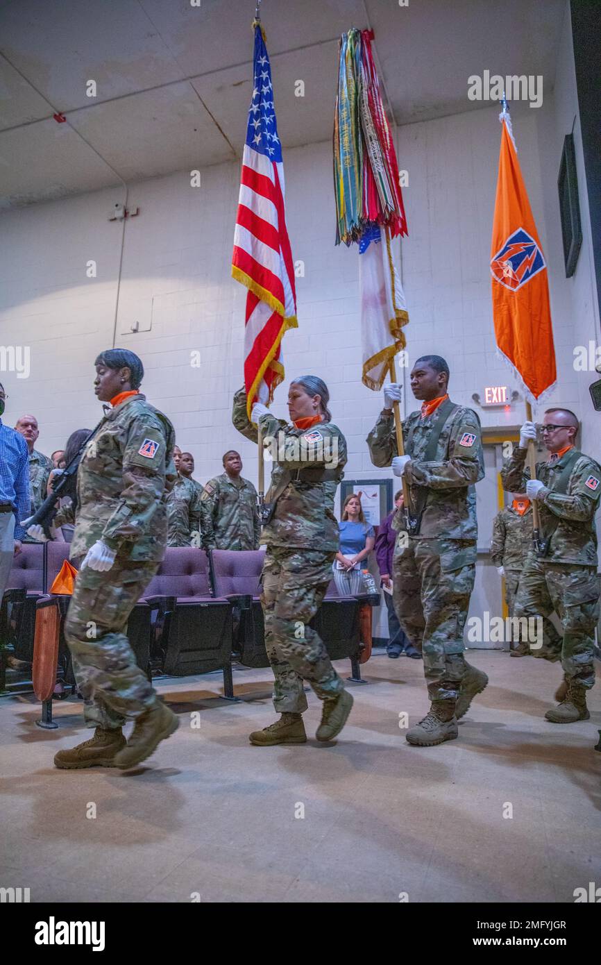 U.S. Army soldiers assigned to the 335th Signal Command (Theater ...