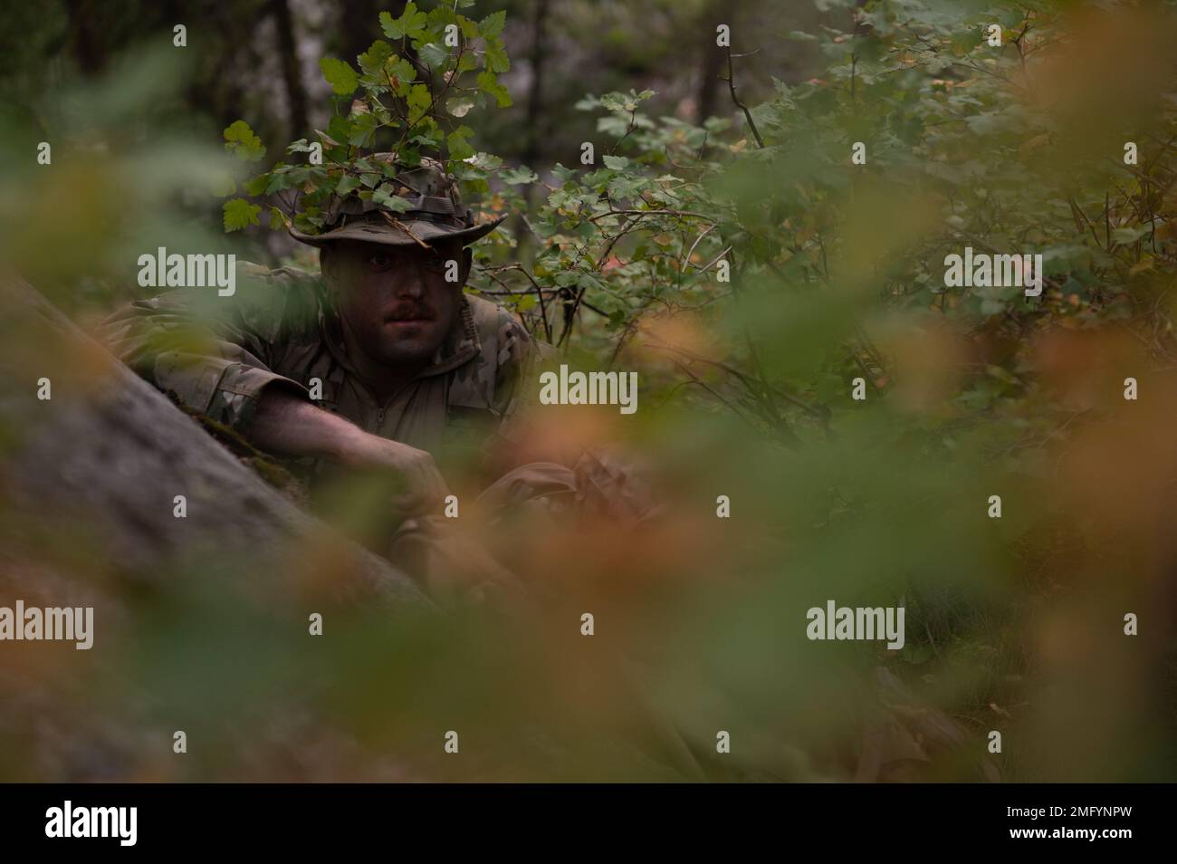 Tactical air control party Airmen with the 124th Air Support Operations ...