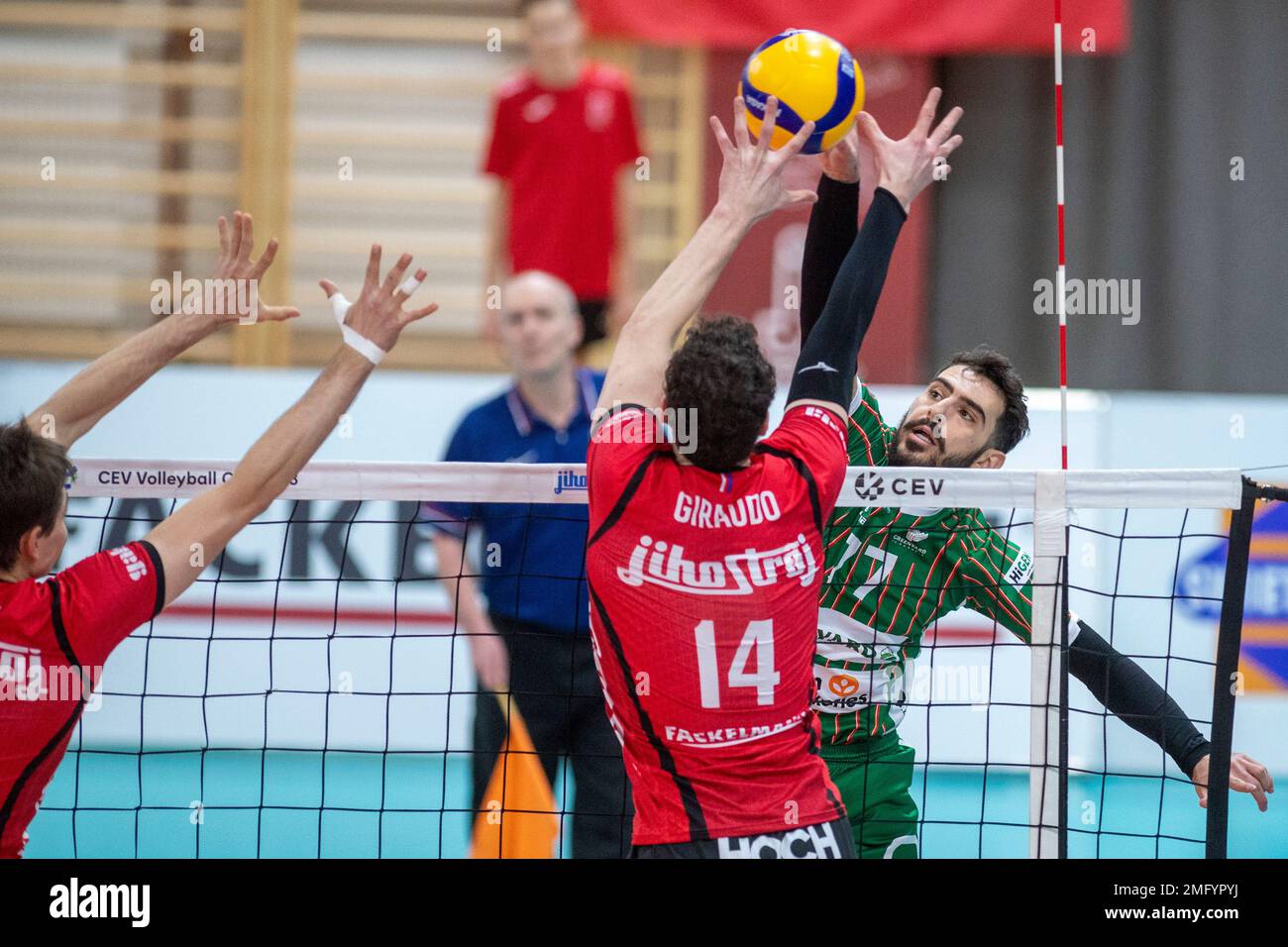 Vk jihostroj ceske budejovice vs greenyard maaseik hi-res stock ...
