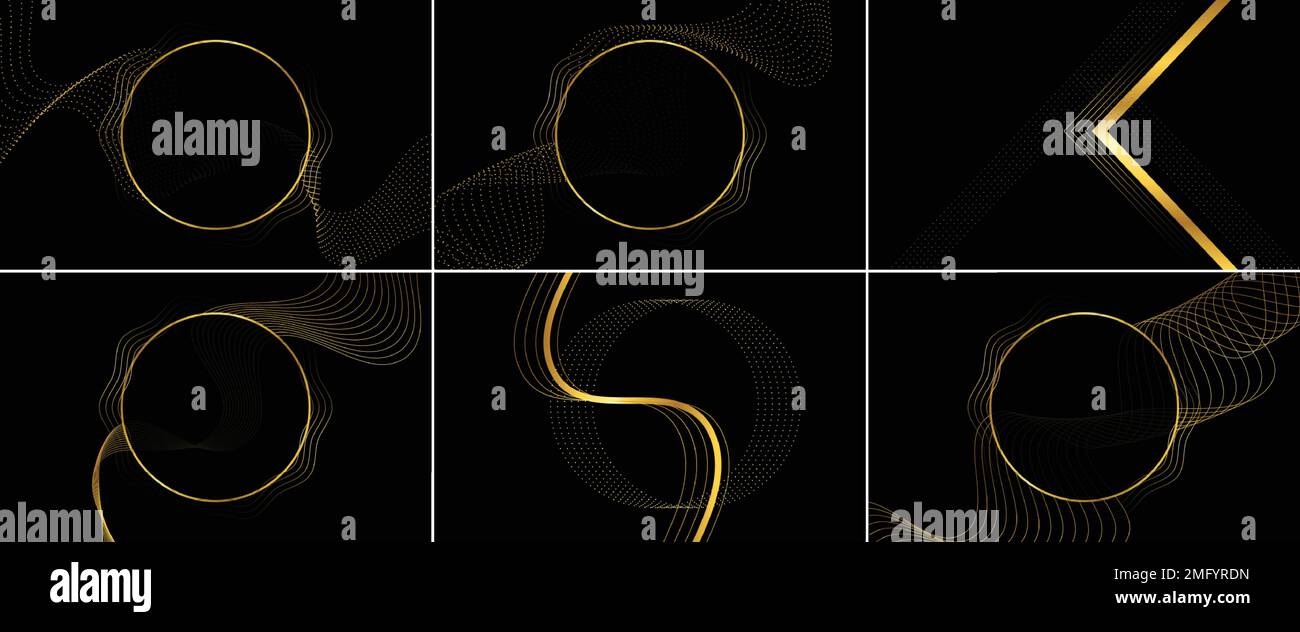 Abstract shiny color gold wave design element Stock Vector Image & Art ... Abstract shiny color gold wave design element Stock Vector Image & Art ...