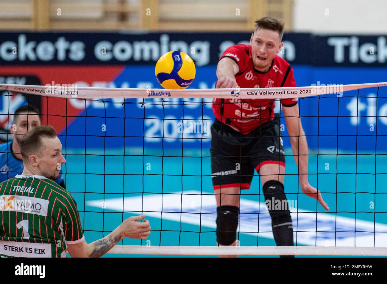 Vk jihostroj ceske budejovice vs greenyard maaseik hi-res stock ...