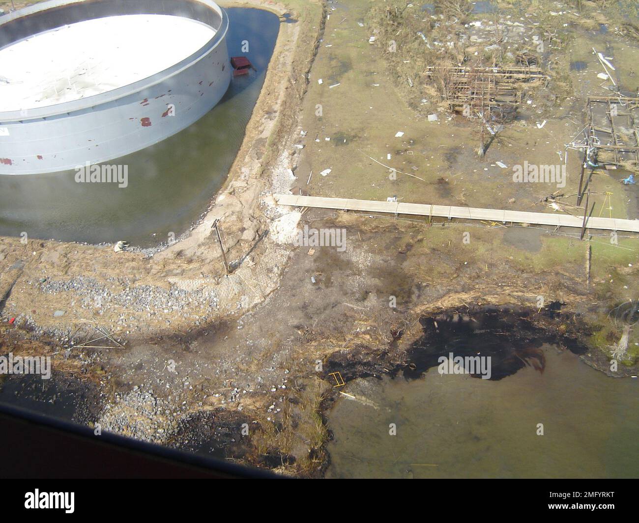 Overflight - Chief Cox - 26-HK-207-9. Hurricane Katrina Stock Photo - Alamy