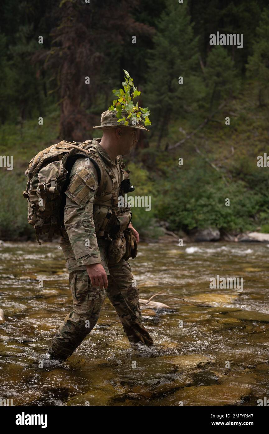 Tactical air control party Airmen with the 124th Air Support Operations ...