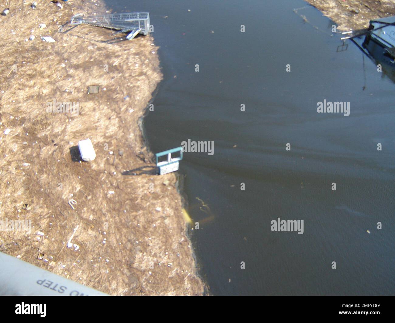 Overflight - Chief Cox - 26-HK-207-22. Hurricane Katrina Stock Photo - Alamy