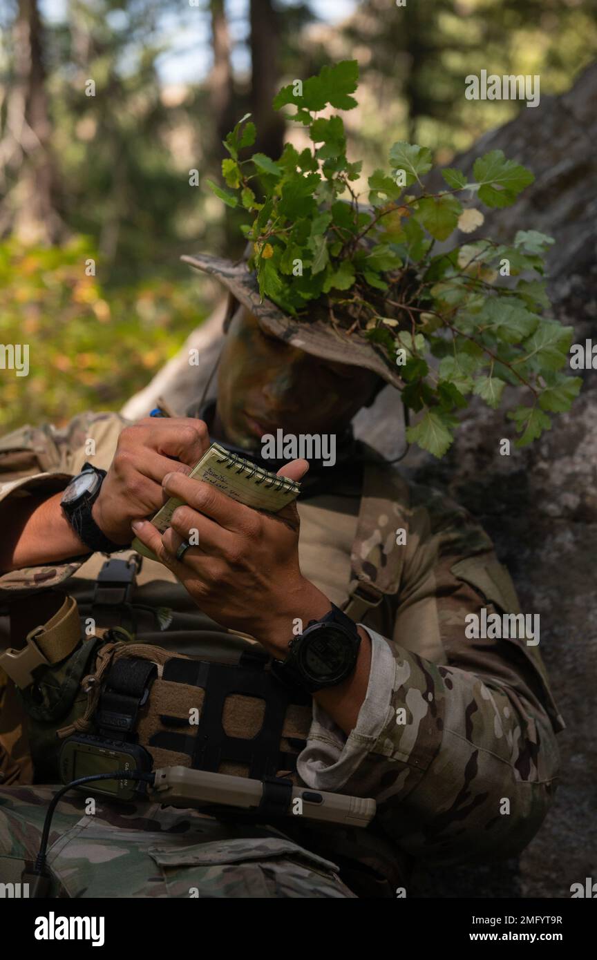 Tactical air control party Airmen with the 124th Air Support Operations ...
