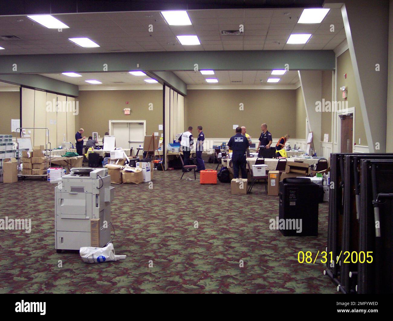 Incident Command Post - Control Post - 26-HK-153-2. Hurricane Katrina ...