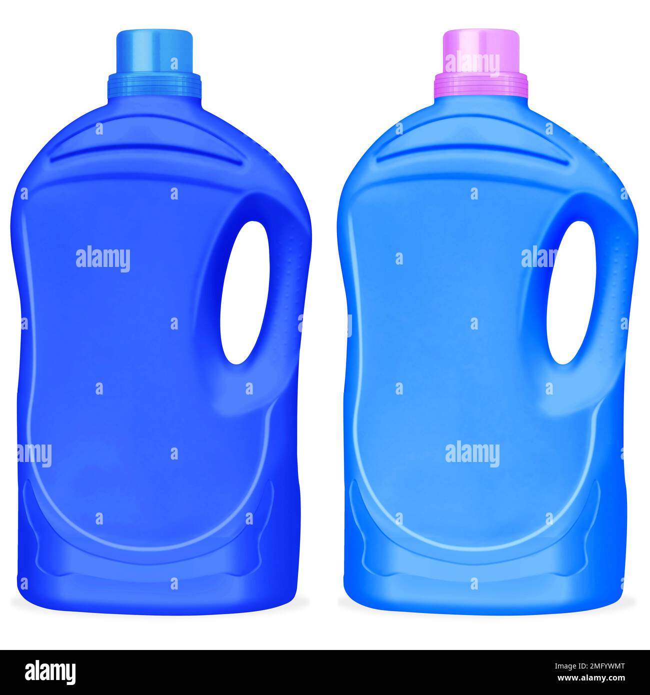 ilustración de botellas para limpiadores o detergentes para colada de ...