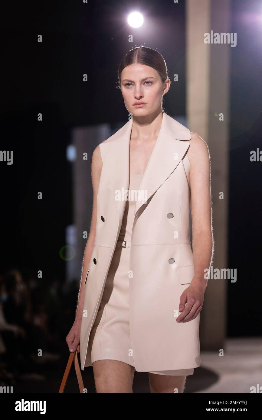 Models wear creations for the Hermes Spring-Summer 2021 fashion ...