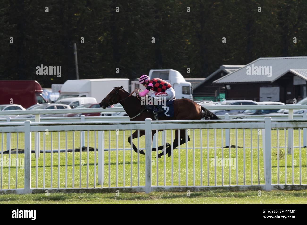 Windsor, Berkshire, UK. 10th October, 2022. Jockey Jack Mitchell on ...