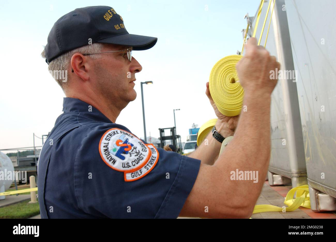 Coast Guard Personnel - Supplies - 26-HK-84-120. CG Personnel With ...