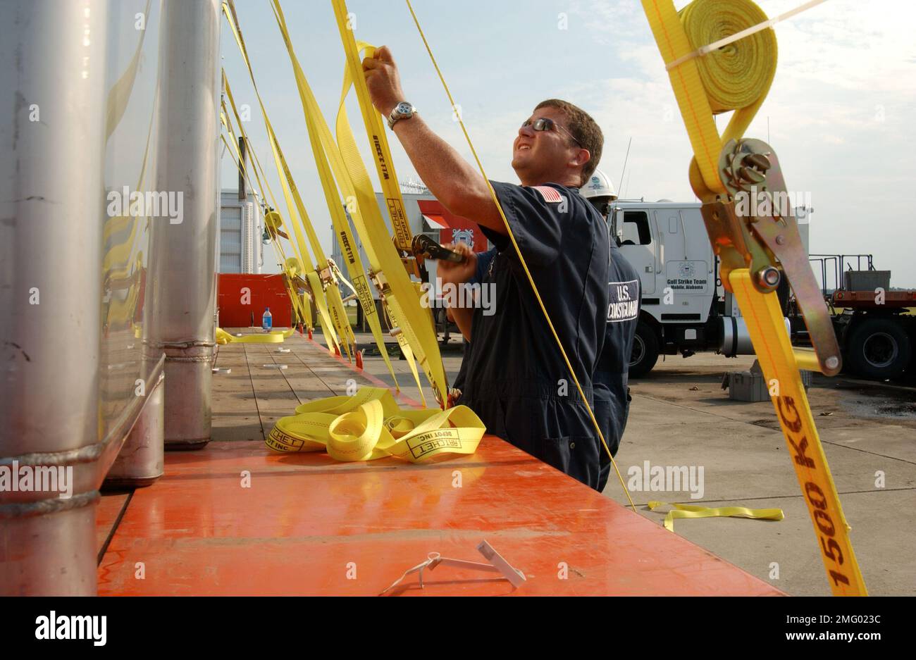 Coast Guard Personnel - Supplies - 26-HK-84-8. CG Personnel With ...