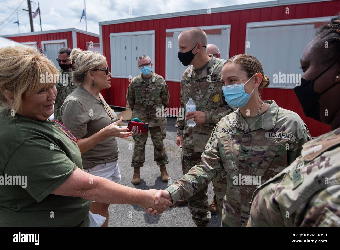 U.S. Army Brig. Gen. Peder Swanson, Deputy Commanding General of 3rd ...