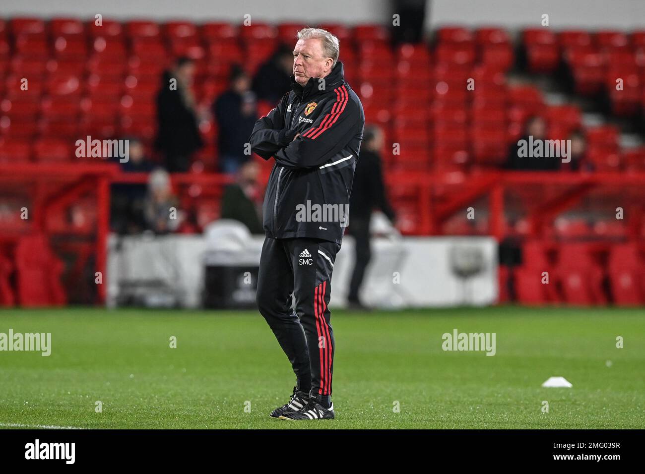 Manchester United assistant coach Steve McClaren during the Carabao Cup ...