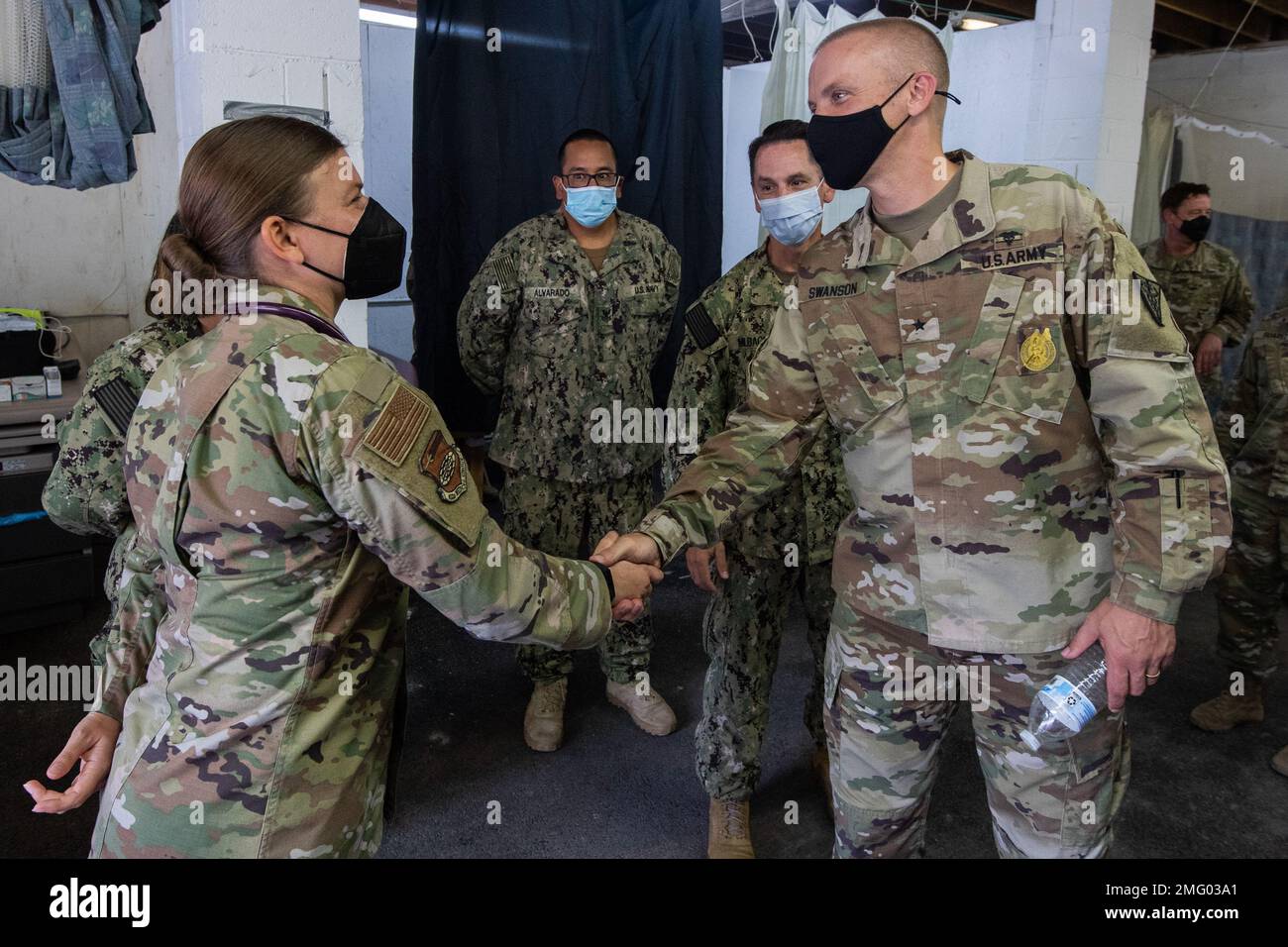 U.S. Army Brig. Gen. Peder Swanson, Deputy Commanding General of 3rd ...