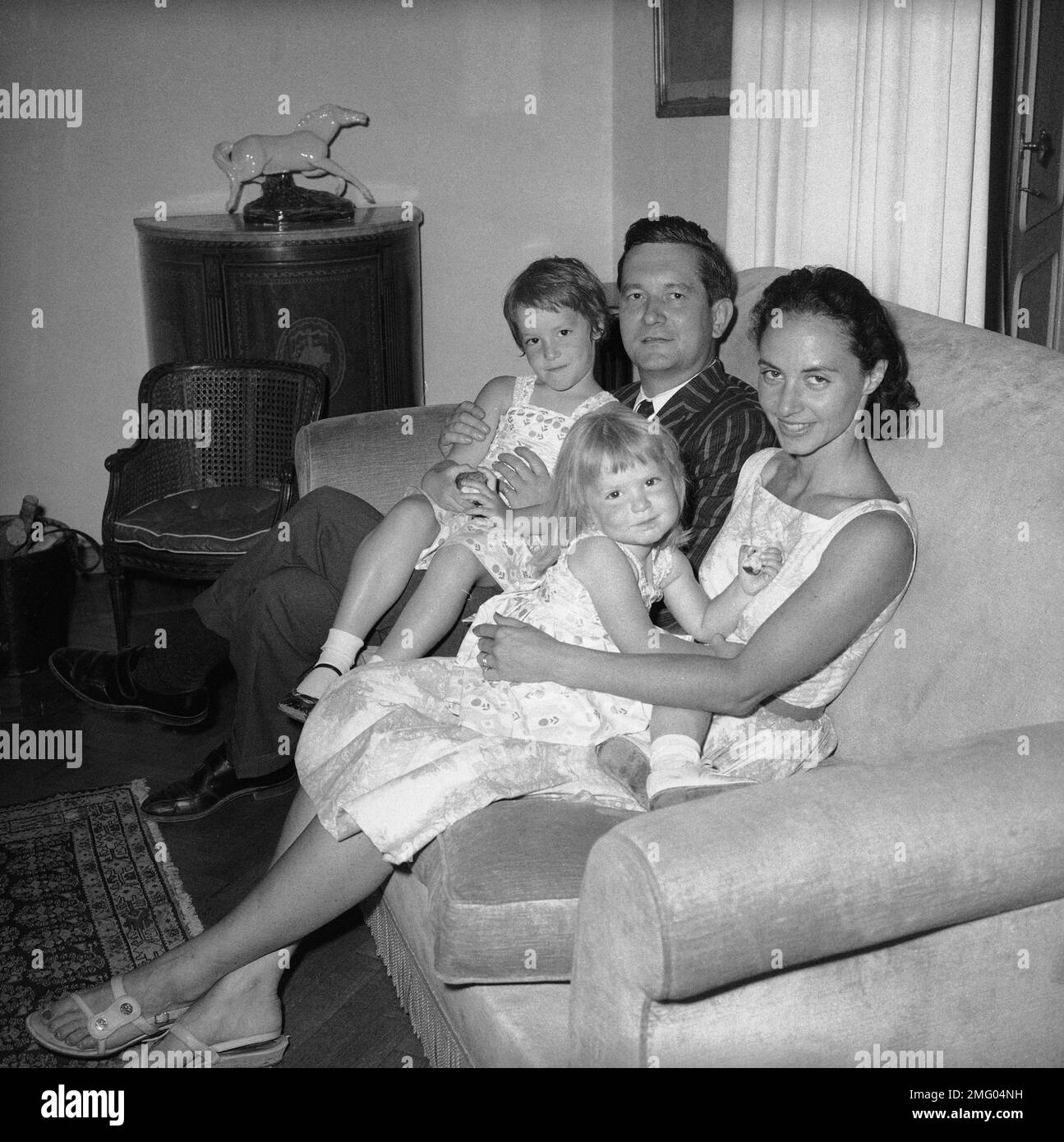 American author William Styron poses in his home at Rome, Italy, June ...