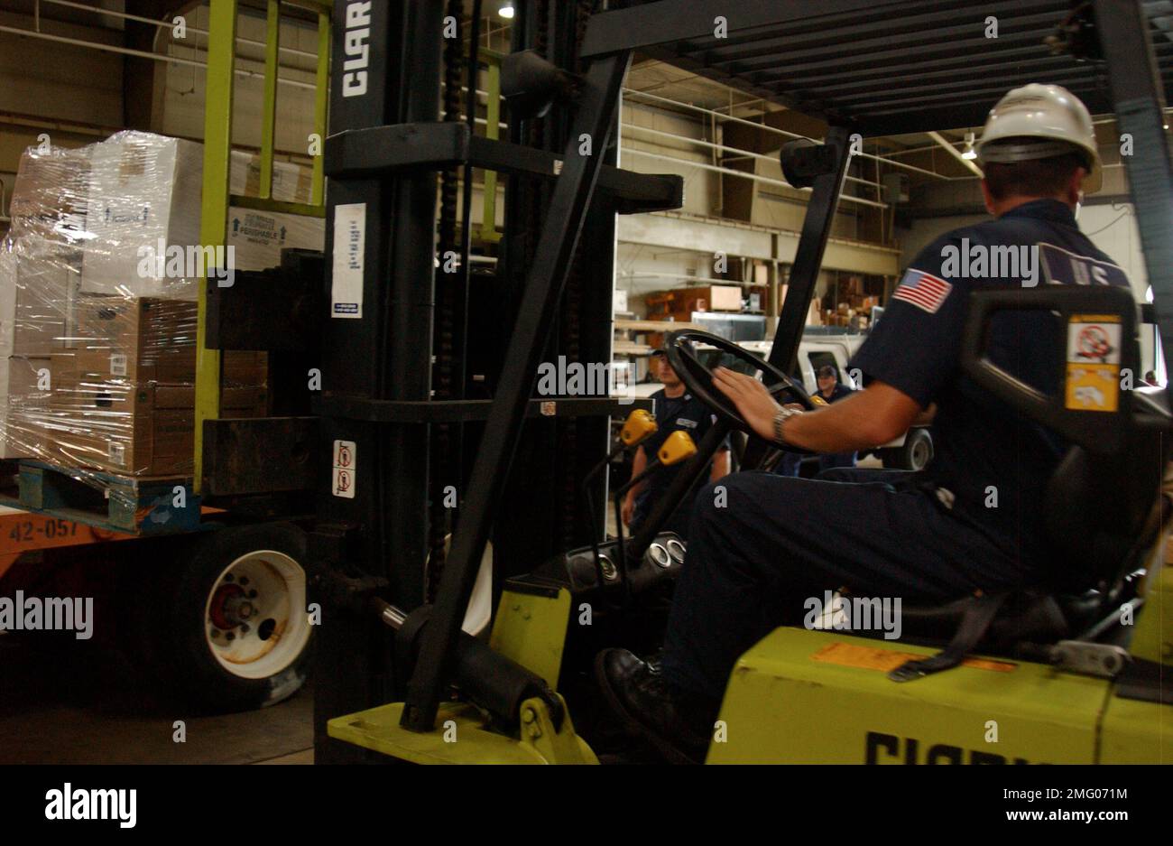 Coast Guard Personnel - Supplies - 26-HK-84-24. CG Personnel With ...