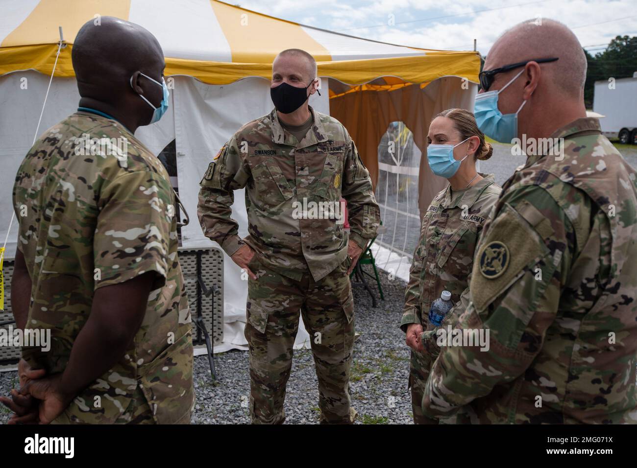 U.S. Army Brig. Gen. Peder Swanson, Deputy Commanding General of 3rd ...