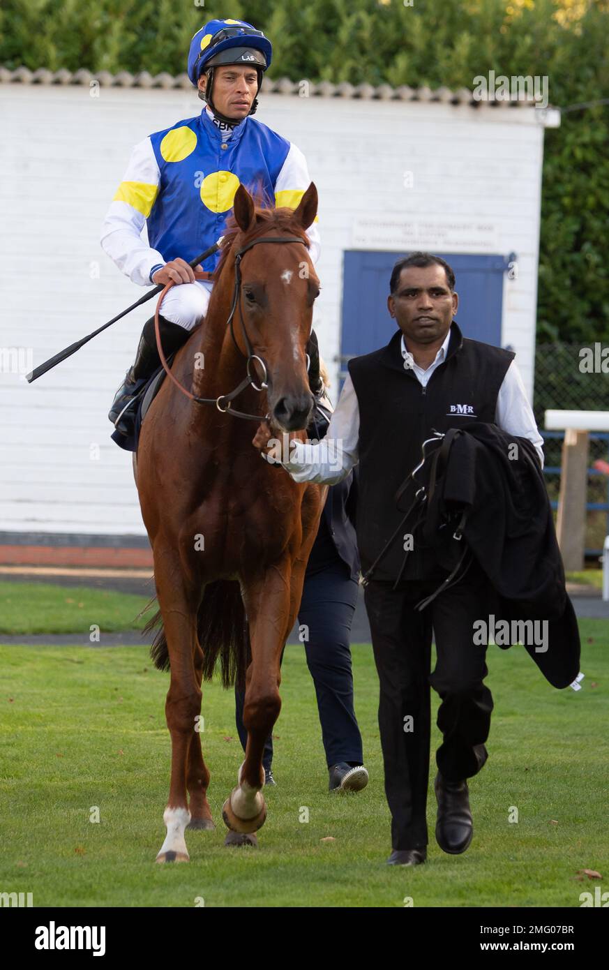 Windsor, Berkshire, UK. 10th October, 2022. Horse All Are Mine ridden ...