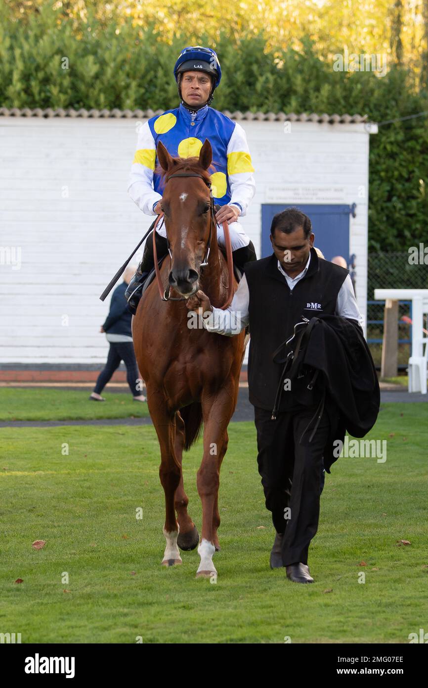 Windsor, Berkshire, UK. 10th October, 2022. Horse All Are Mine ridden ...