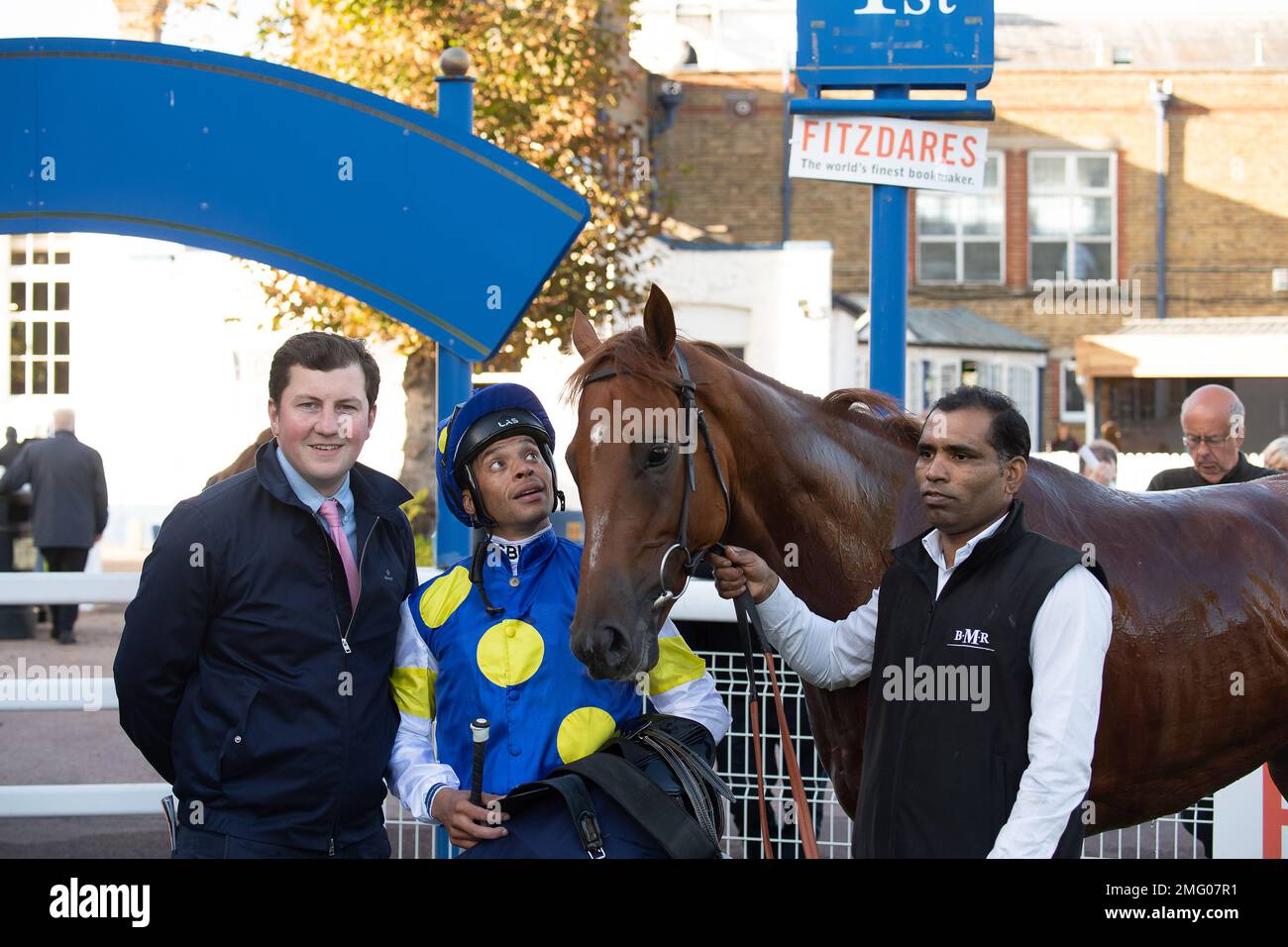 Windsor, Berkshire, UK. 10th October, 2022. Horse All Are Mine ridden ...
