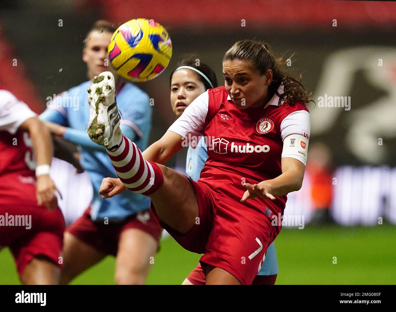 Bristol City’s Abi Harrison in action during the FA Women's Continental ...