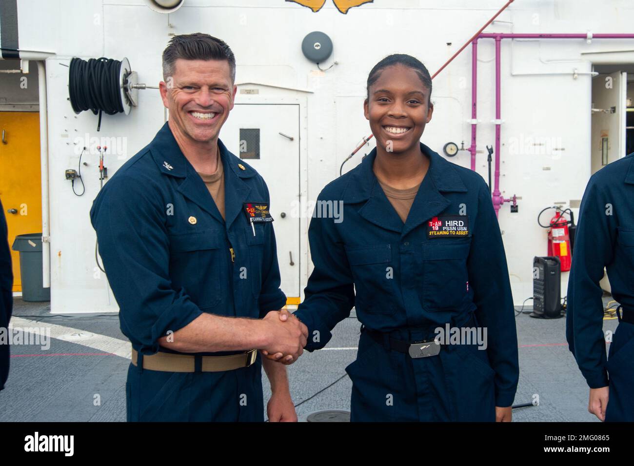 PHILIPPINE SEA (Aug. 20, 2022) – Capt. Jeffrey Feinberg, commanding ...