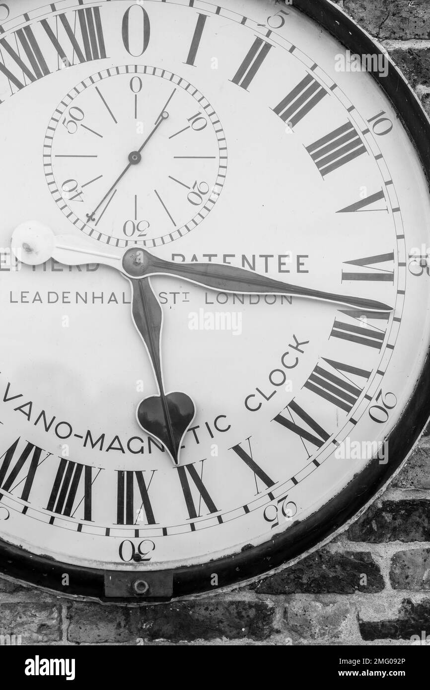 Greenwich.London.United Kingdom.December 1st 2022.Black and white photo ...