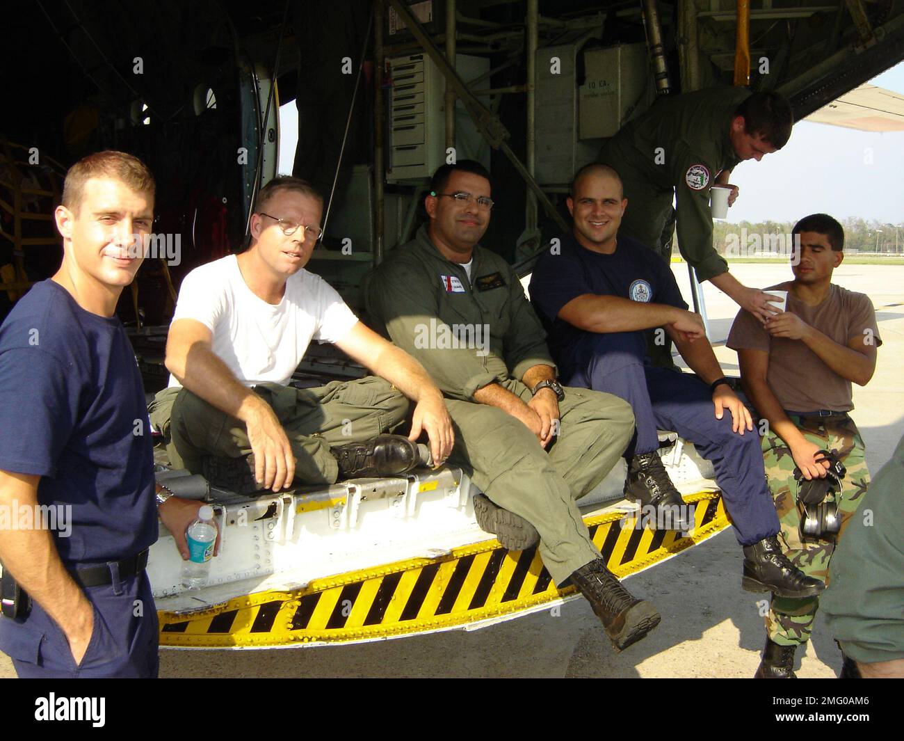 C-130 Crew at Airfield - 26-HK-155-6. By Lt. Ryan Macleod. Hurricane ...