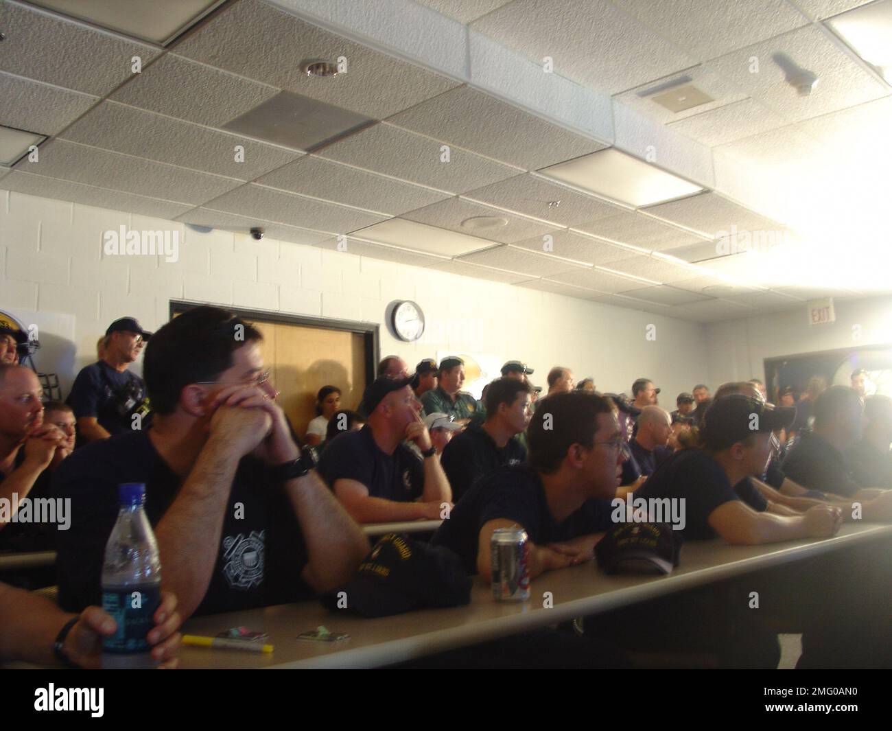 Miscellaneous - Coast Guard Operations - 26-HK-432-23. Crew at Morning ...